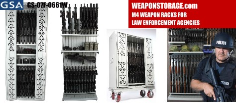 M4 Weapon Racks | M4 Rifle Racks | M4 Weapon Storage | M4 Storage Systems