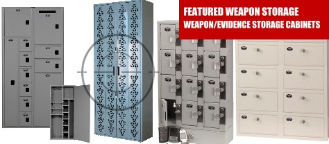 Weapon & Evidence Storage Cabinet Systems | Combat Weapon Evidence ...